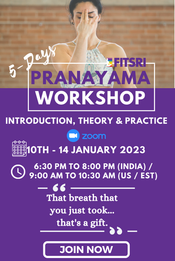 5-Days Pranayama Workshop | Live Pranayama Online Classes - Fitsri